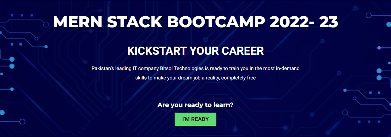MERN Bootcamp 2022 - Bitsol Technologies